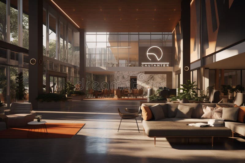 Welcoming Community Center Offering Resources Stock Illustration ...