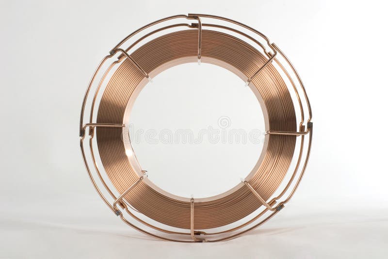 Weld wire stock image. Image of wire, bright, electroweld - 952499