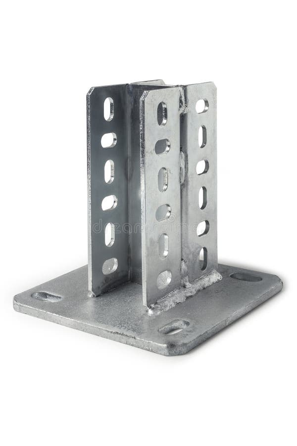 Welded Galvanized Metal Rack Stock Photo - Image of electrical ...