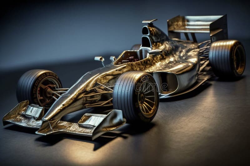 Welded Metals To Create a Formula One Racing Car, Generative Ai Stock ...