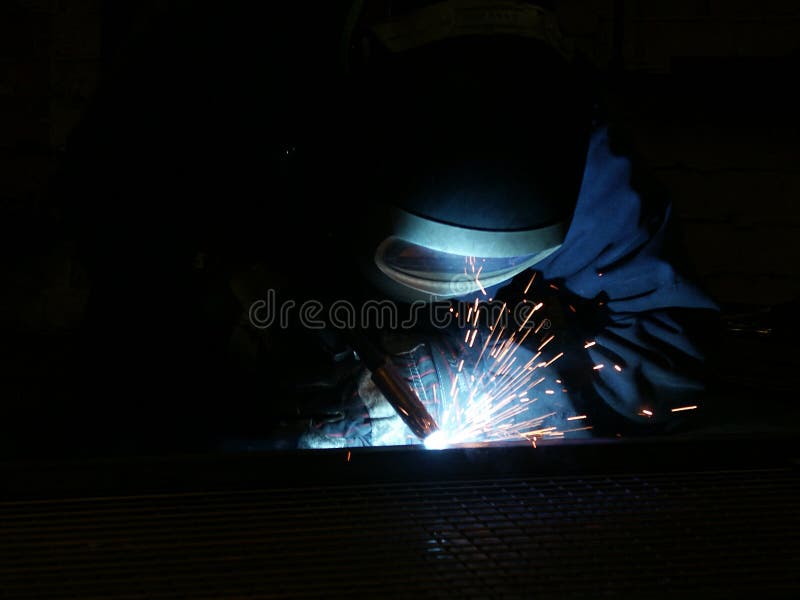 Welder stock photo. Image of welding, worker, manufacture - 8246