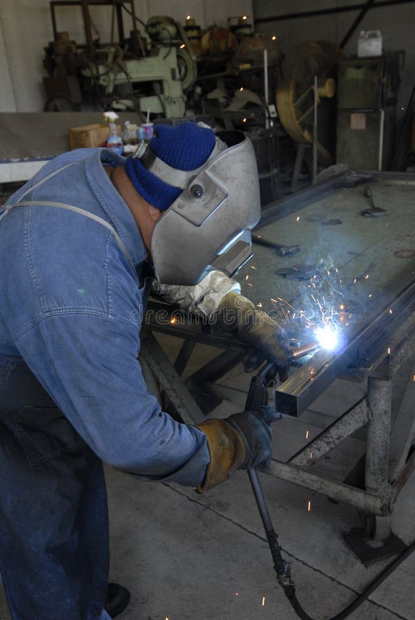 Aerospace Welder stock image. Image of aerospace, inspector - 10183399