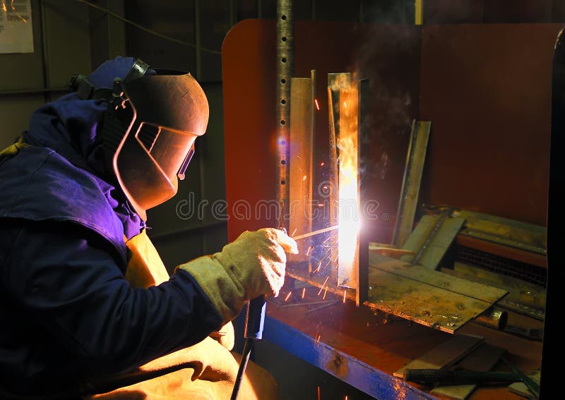Welder stock photo. Image of electricity, business, power - 18118646