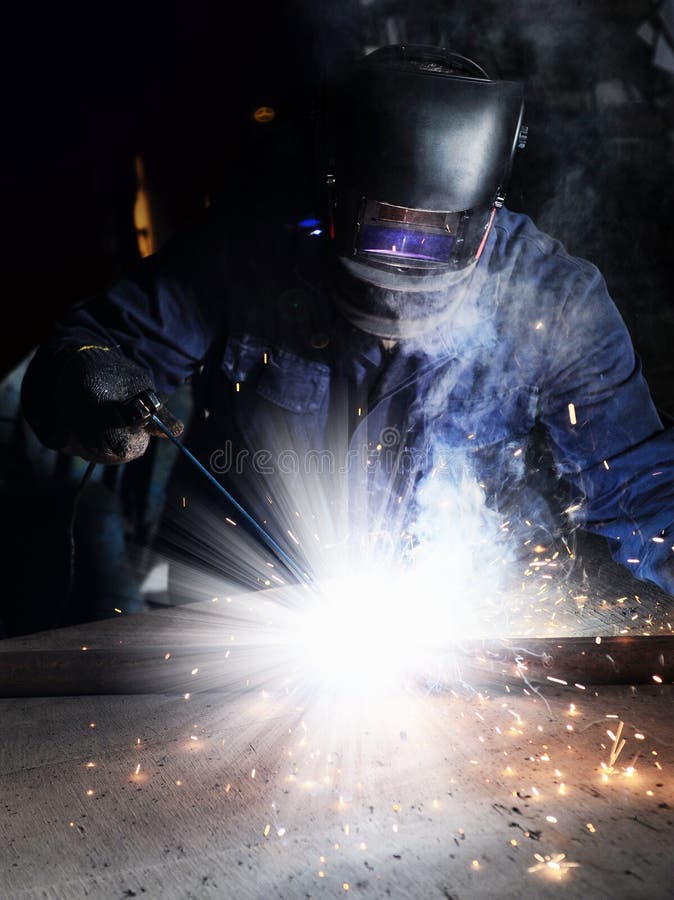 Welder stock photo. Image of factory, laborer, fabricate - 21870394
