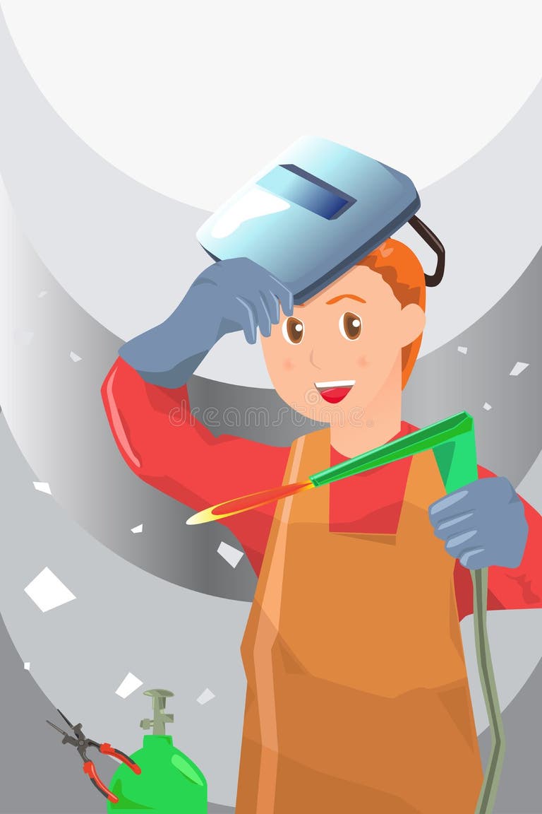 Vector Cartoon Welder Stock Illustrations – 1,629 Vector Cartoon Welder ...
