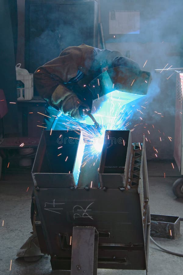 Welder stock photo. Image of manufacturing, pale, grey - 2693536