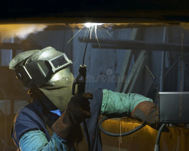Welder stock photo. Image of repair, wear, labor, steel - 700328