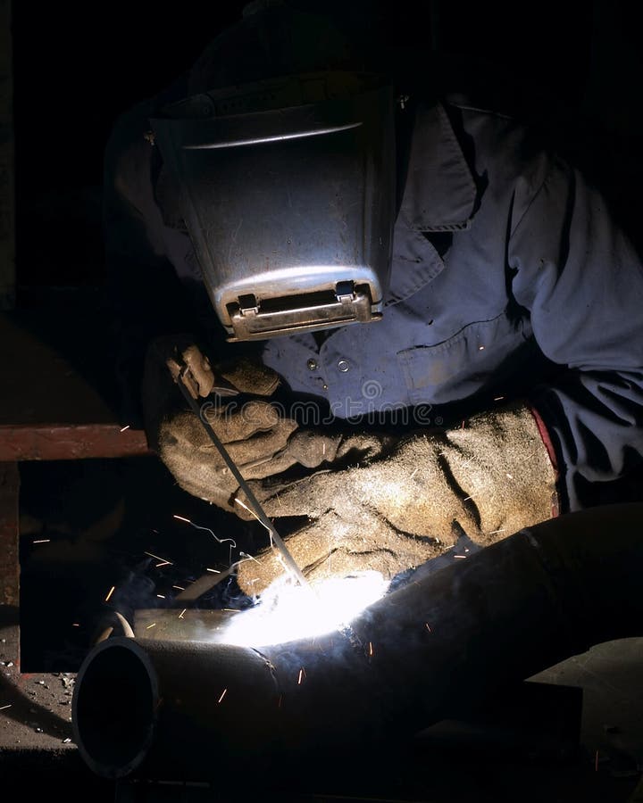 Welder stock image. Image of welder, work, blue, shipyard - 646001