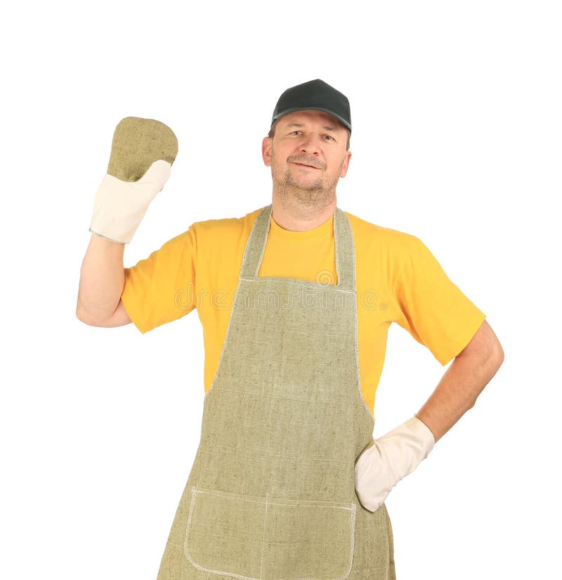 Welder Apron Mittens Stock Photos - Free & Royalty-Free Stock Photos ...