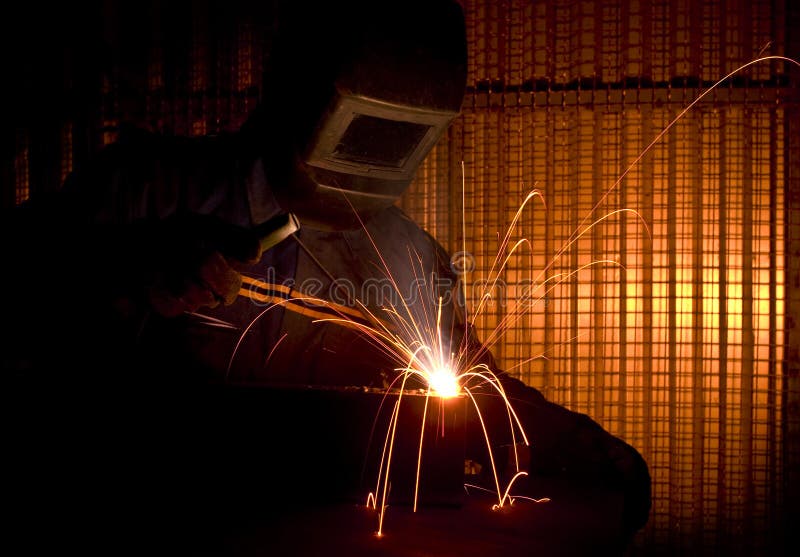 Welder background stock photo. Image of labour, metallurgy - 6858308