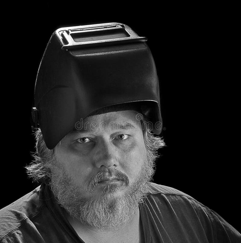 Welder stock photo. Image of welder, beard, mask, service - 36794190