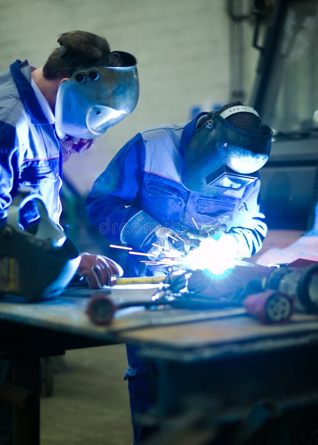 Welder education training stock photo. Image of team - 17995578