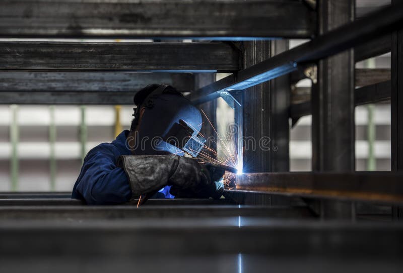 Welder stock photo. Image of construction, industry, industrial - 27219406