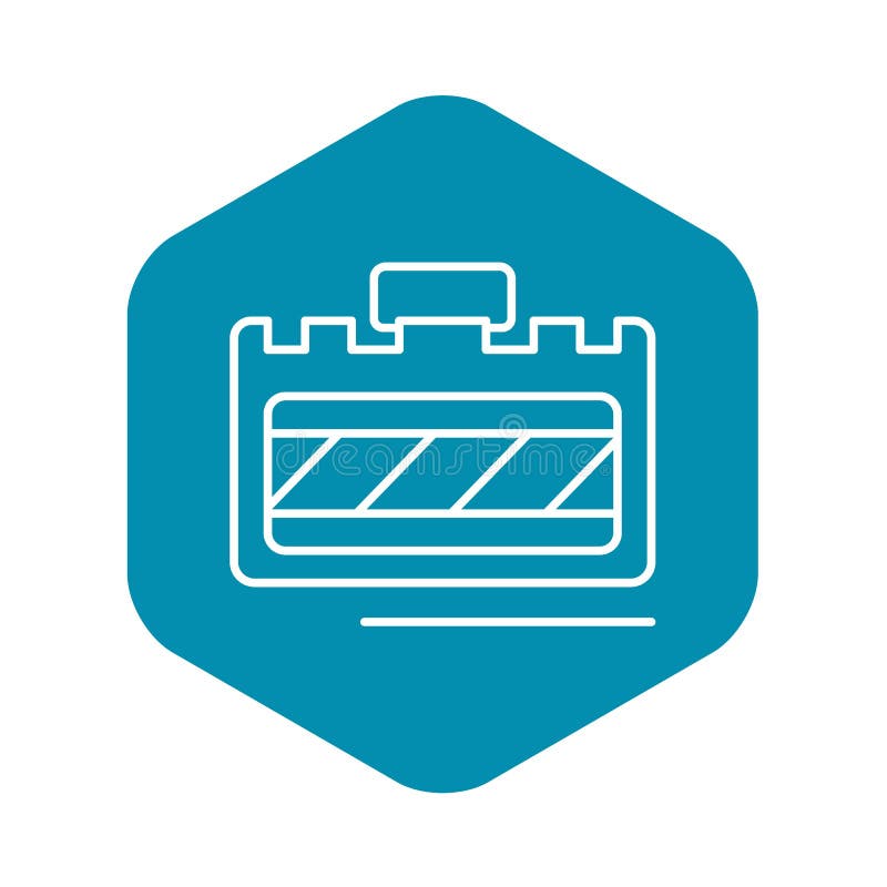 Welder Id Card Icon, Outline Style Stock Vector - Illustration of ...