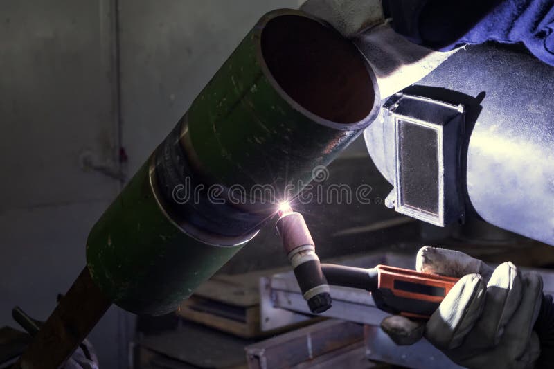 Argon gas welder stock image. Image of flash, argon, manufacture - 1233827