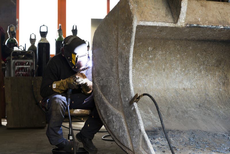 Welder stock image. Image of work, workman, welder, bottles - 33534435