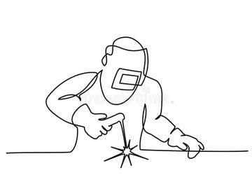 Welding Machine Drawing Stock Illustrations – 408 Welding Machine ...