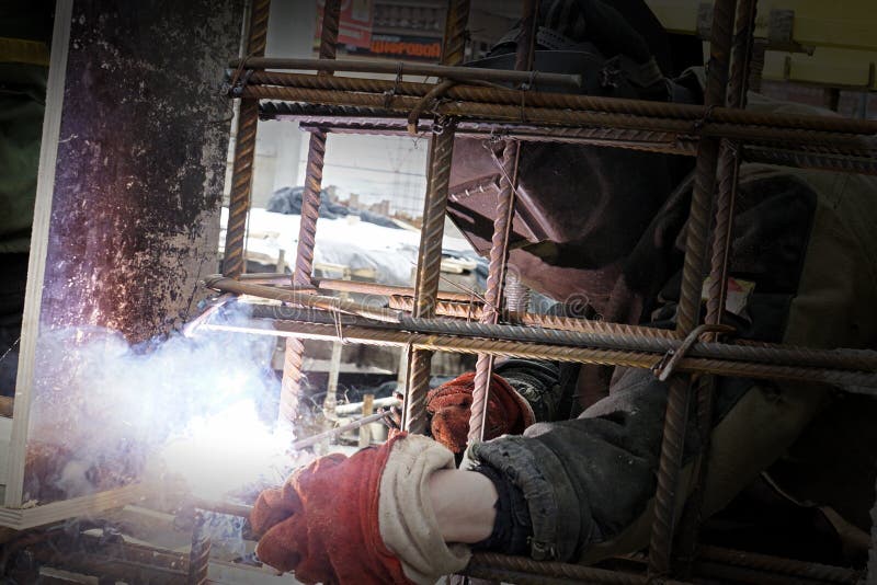 Welder stock photo. Image of iron, face, mask, metal - 66050452