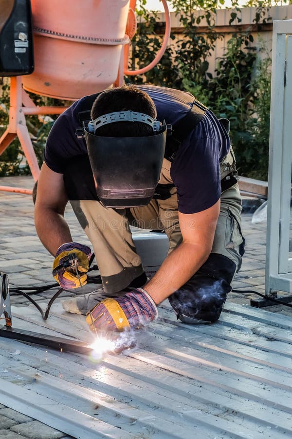 Welder stock image. Image of activities, weld, steel - 62658059