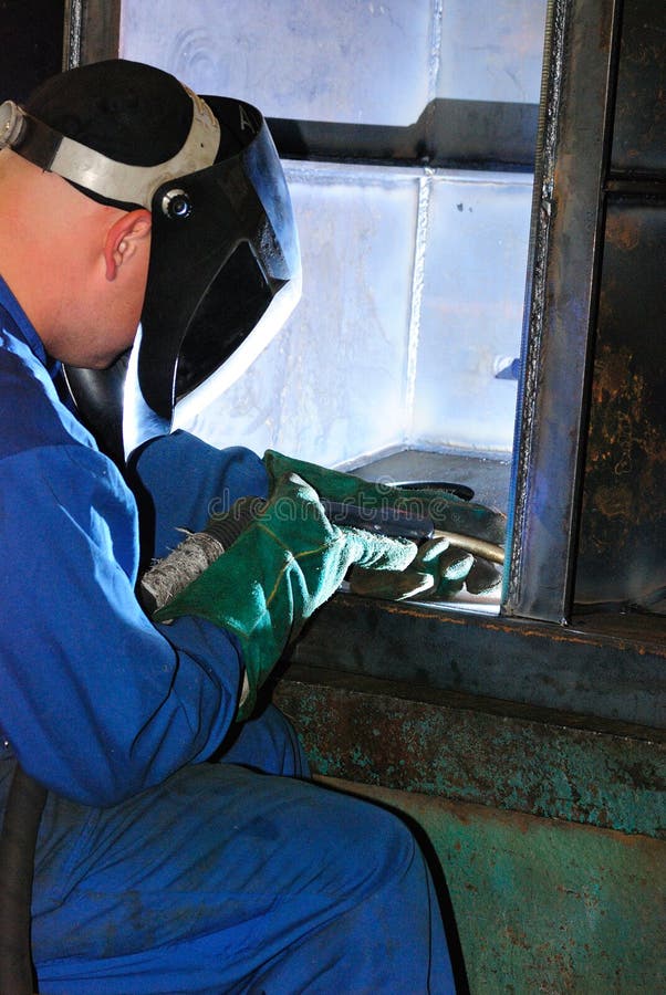 Welder At Work Picture. Image: 4306036