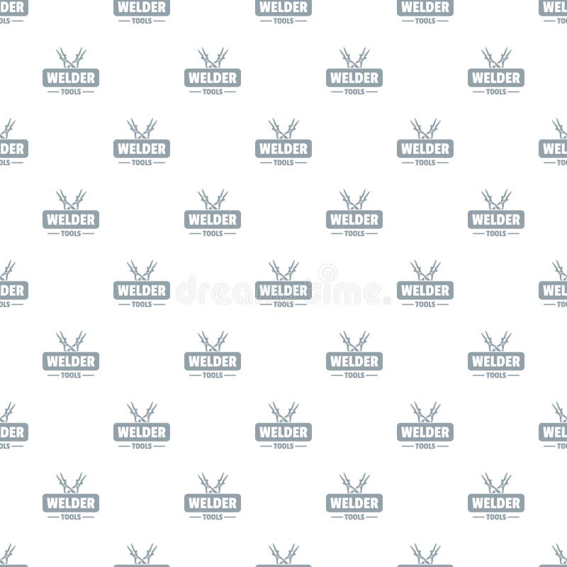 Welder Work Pattern Vector Seamless Stock Vector - Illustration of ...