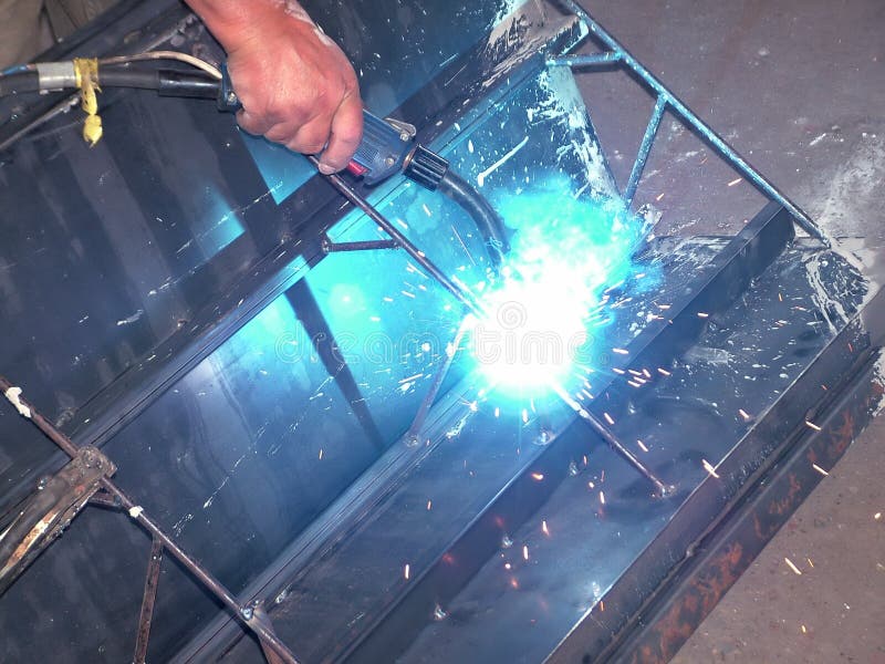 Welding stock image. Image of tech, factory, weld, labor - 1231029