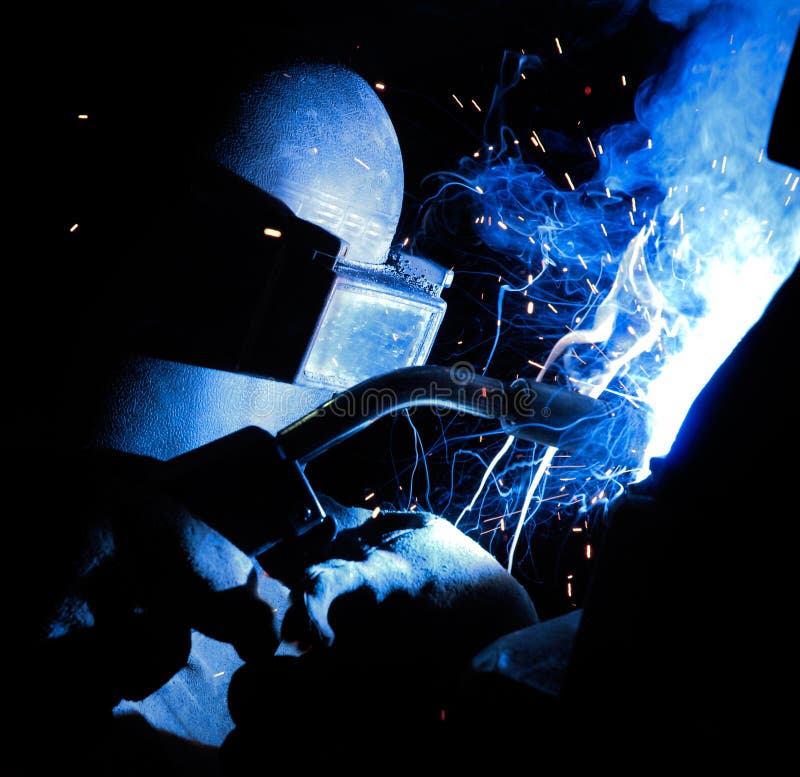 Welding stock image. Image of metal, fixing, fasten, construction - 1543025
