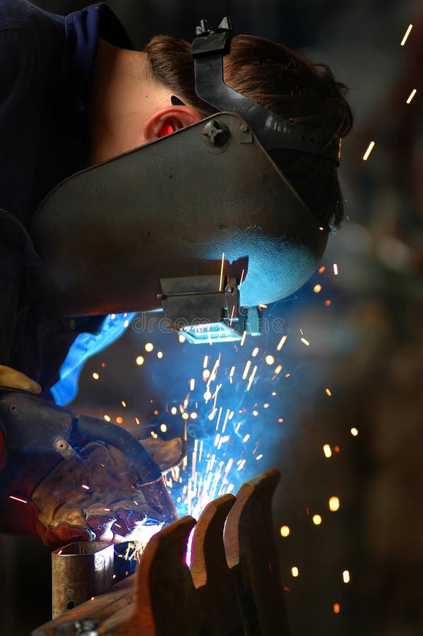 Welding stock image. Image of industry, machinery, technology - 2283185