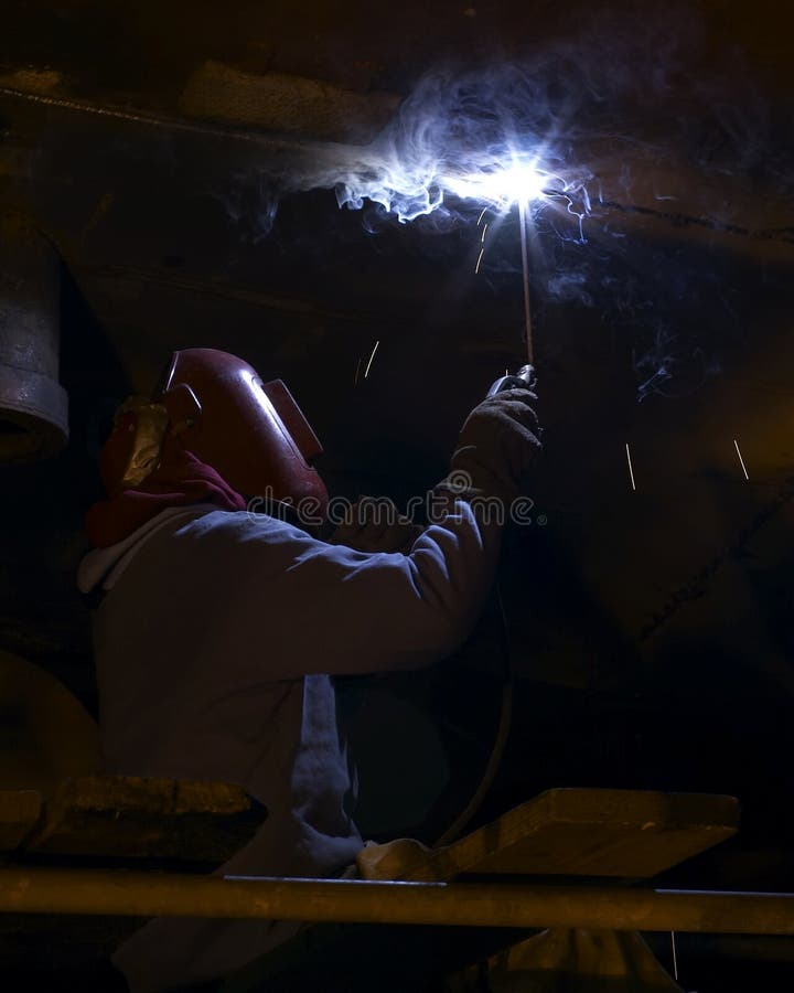 Welding stock image. Image of tech, protection, trained - 664453