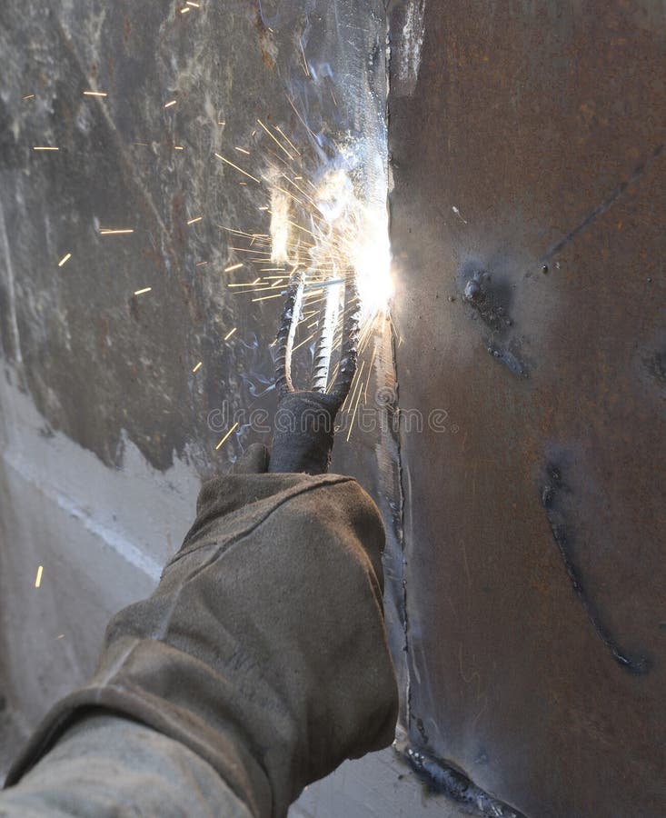 Welding electric stock image. Image of fortification - 92110133