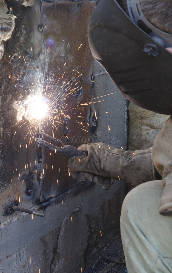 Welding electric stock photo. Image of flame, mask, repair - 92482134