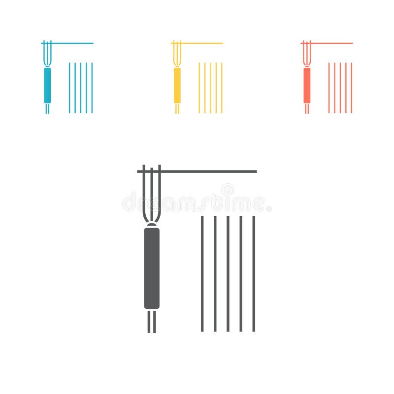 Welding Electrode Icon. Vector Sign for Web Graphic. Stock Vector ...