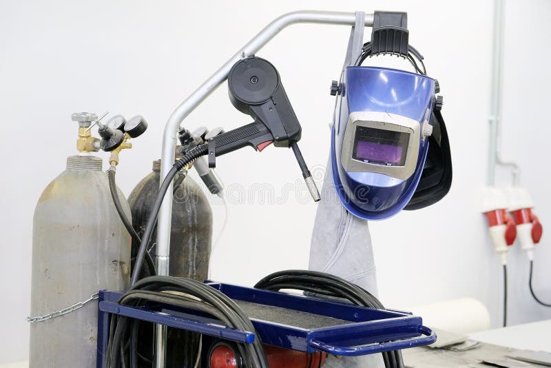 Welding equipment stock photo. Image of cord, garage - 50354676