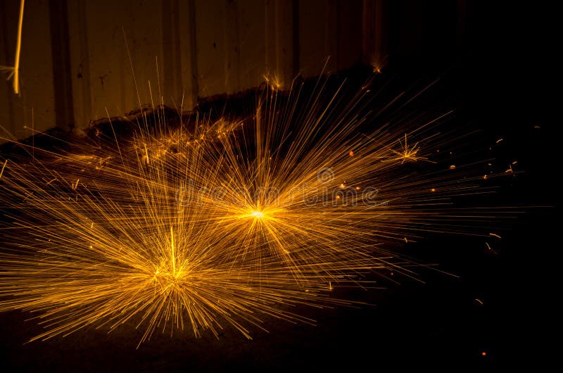 Welding stock photo. Image of event, fire, sparkler, fireworks - 95752934