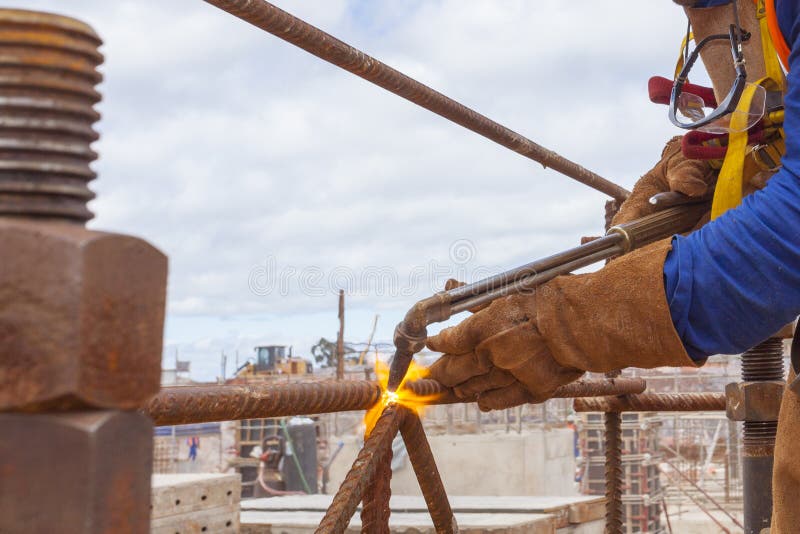 Welding Reinforcing Bar Stock Photos - Free & Royalty-Free Stock Photos ...