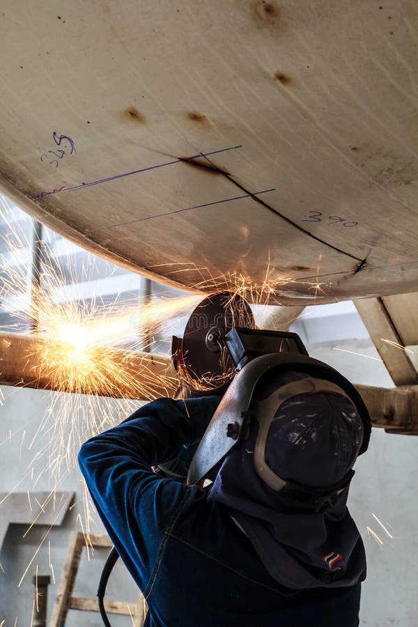 Welding&Grinding stock photo. Image of manufacturing - 39114456