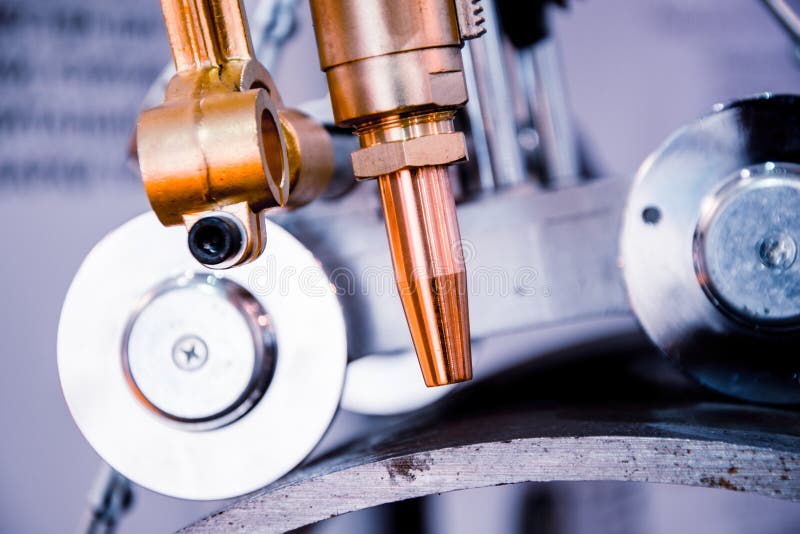 Welding Head, Automatic Welding Machine. Stock Photo - Image of plasma ...