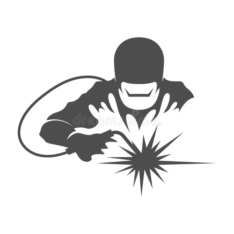 Welding icon logo design stock vector. Illustration of metal - 272959202