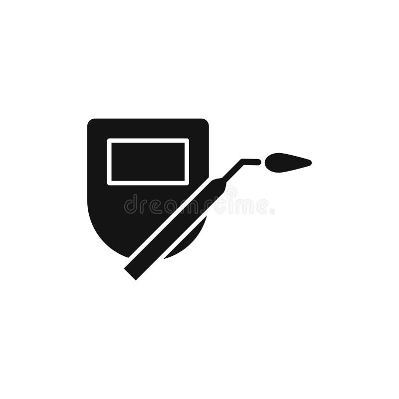 Welding Icon. Thin Linear Welding Outline Icon Isolated on White ...