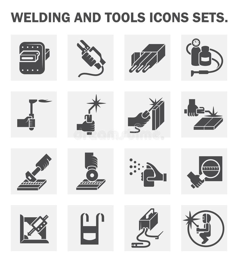 Welding icons stock vector. Illustration of icons, metal - 62529568