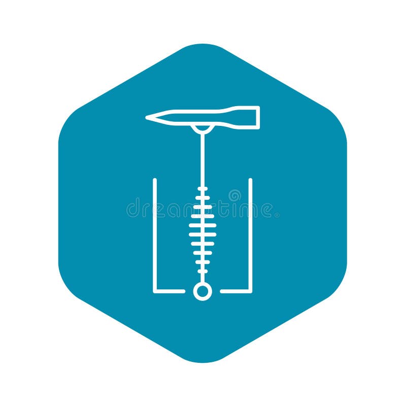 Welding Line Tool Icon, Outline Style Stock Vector - Illustration of ...