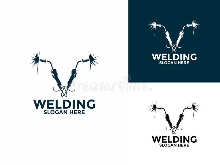 Welding Logo Vector Illustration, Welding Tool Logo Template Stock ...