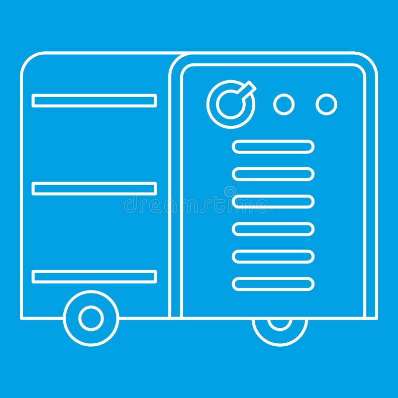 Welding Machine Icon Outline Stock Vector - Illustration of machine ...