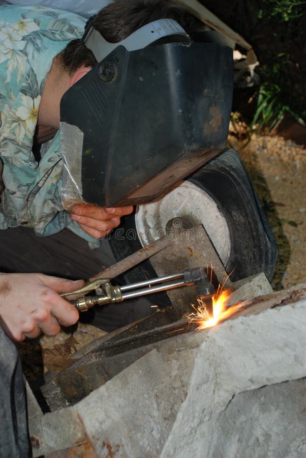 Welding Man stock photo. Image of work, working, mask - 4981642