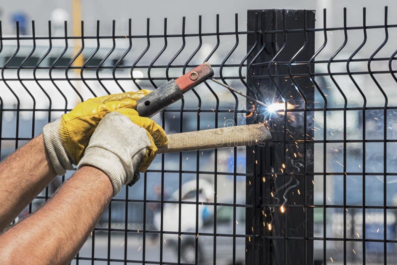 Welding stock photo. Image of iron, labor, equipmen, production - 41912722