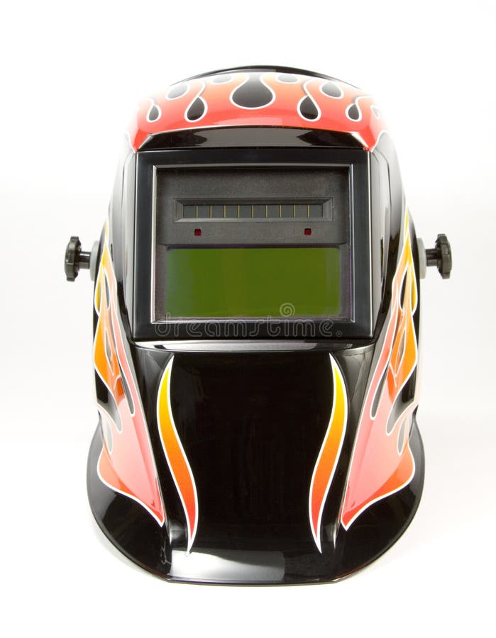 Welding mask stock image. Image of front, plastic, industrial - 25370141