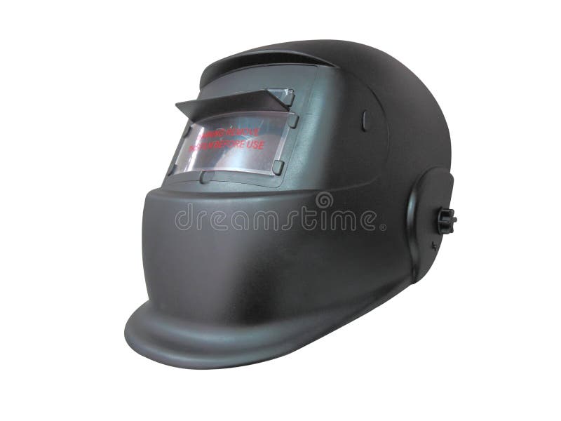 Welding mask stock image. Image of front, plastic, industrial - 25370141