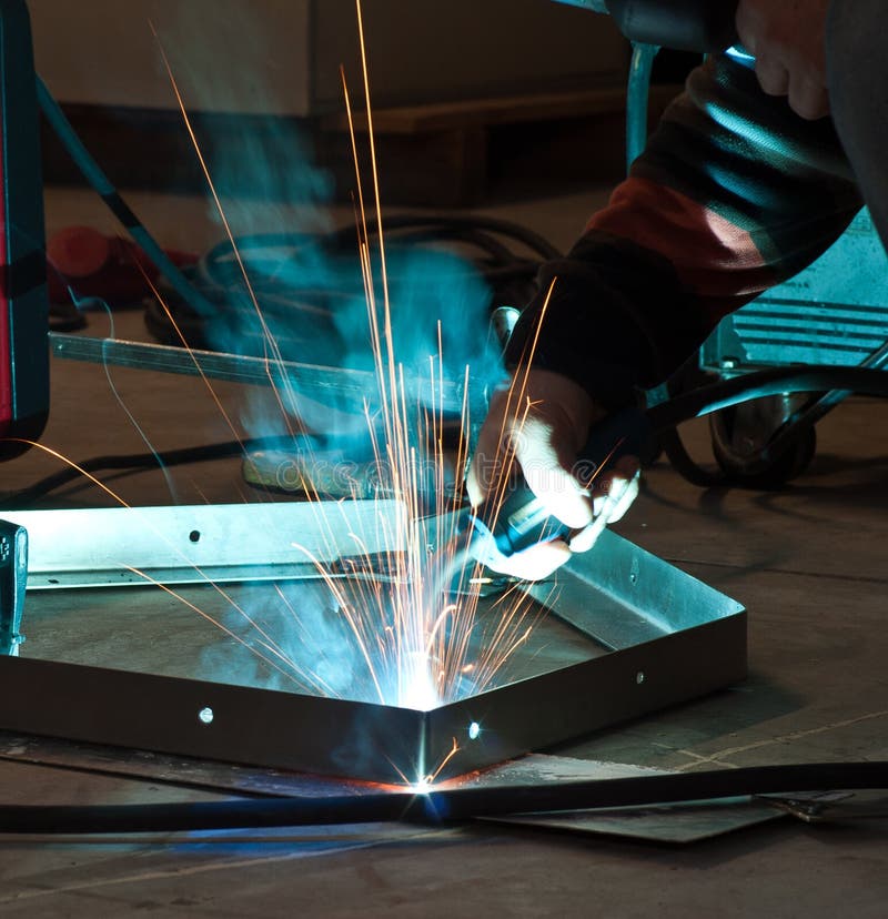 Welding metal stock photo. Image of light, welder, technical - 23500698
