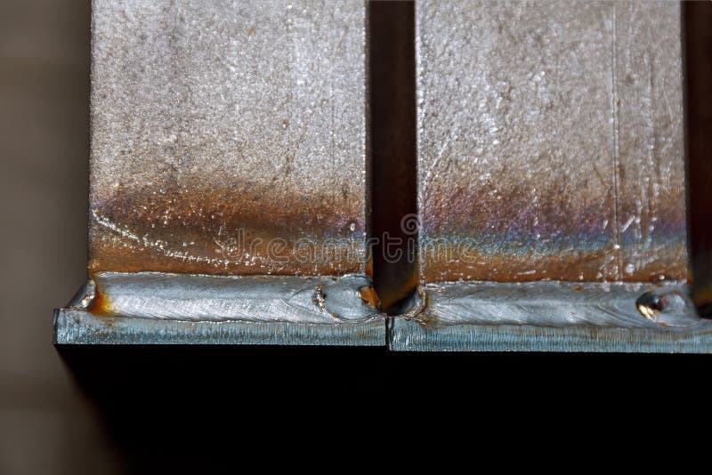 Welding of Metal Parts for Metal Structures for Construction. Stock ...