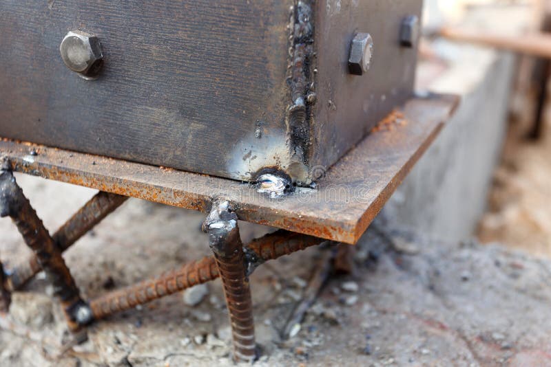 Welding Metal and Wood by Electrode with Bright Electric Arc Stock ...